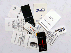 Printed labels -Gang Apparel Accessories